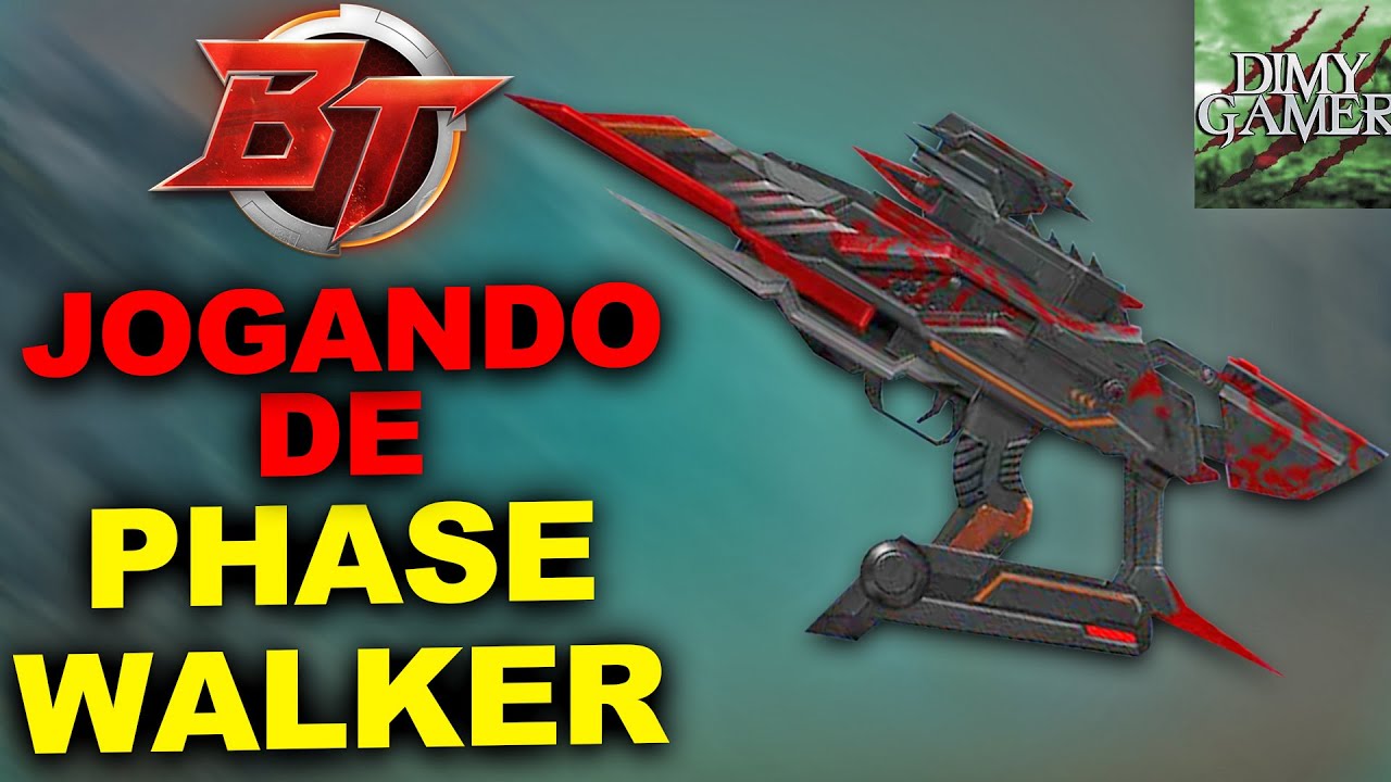 Battle Teams ( Blood Strike ) Phase Walker - Mostrando a nova arma ...