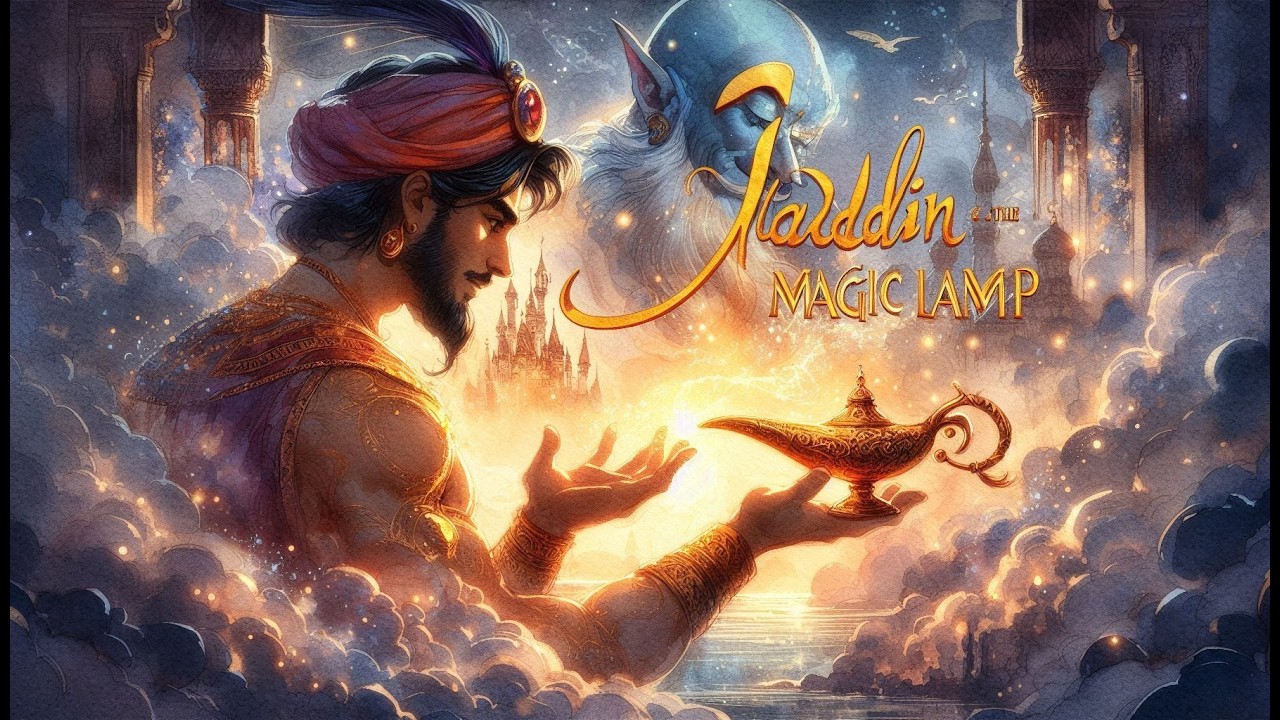 The Story:#aladdin and the Magic Lamp🧞‍♂️.Adapted from #folktales.For ...