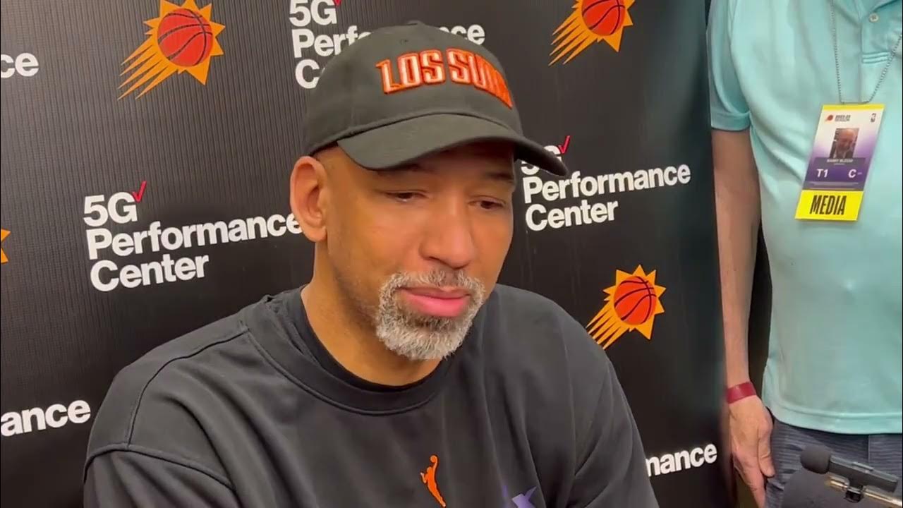 Monty Williams Speaks About Job Before Being Fired By Suns - YouTube