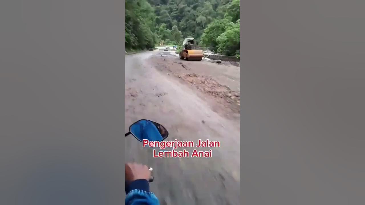 Kementrian PUPR Kebut Pengerjaan Jalan Lembah Anai Sumbar - YouTube