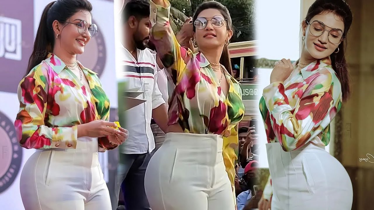 Honey Rose Attending An Inauguration Function - YouTube