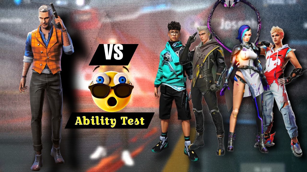 JOSEPH CHARACTER ABILITY TEST || CS RANKED USE BEST CHARACTER ...