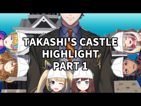 [Eng Sub] Takashi's Castle Highlight Part 1【NIJISANJI ex-ID】 - YouTube