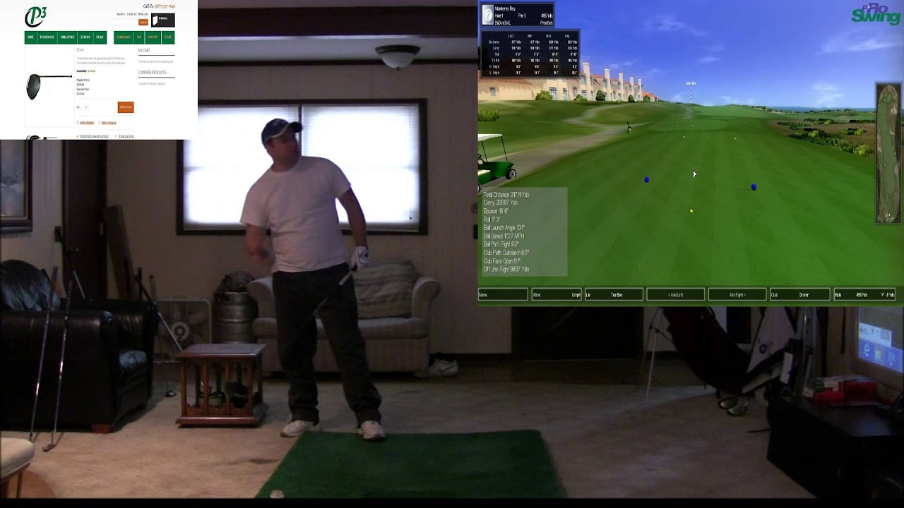 Custom-Built Driver Designed Specially For P3ProSwing - YouTube