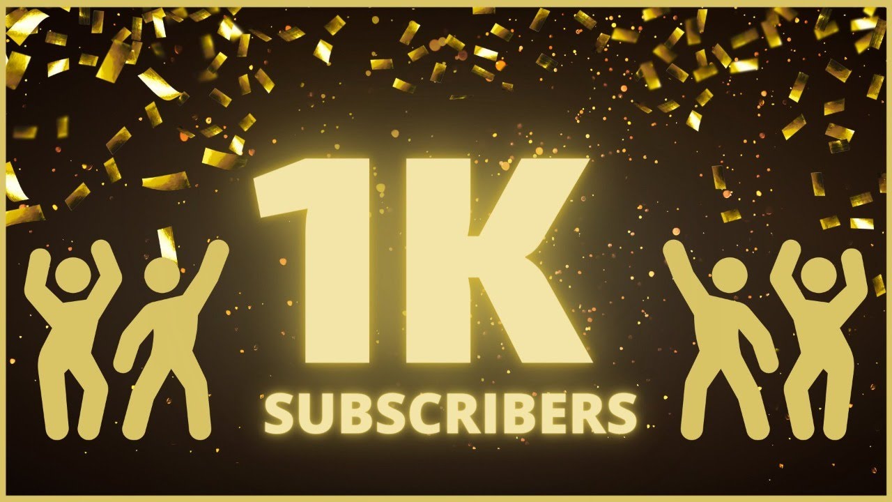 1k Subscribers Stream | OUR SPECIAL THANK YOU TO EVERYONE ...