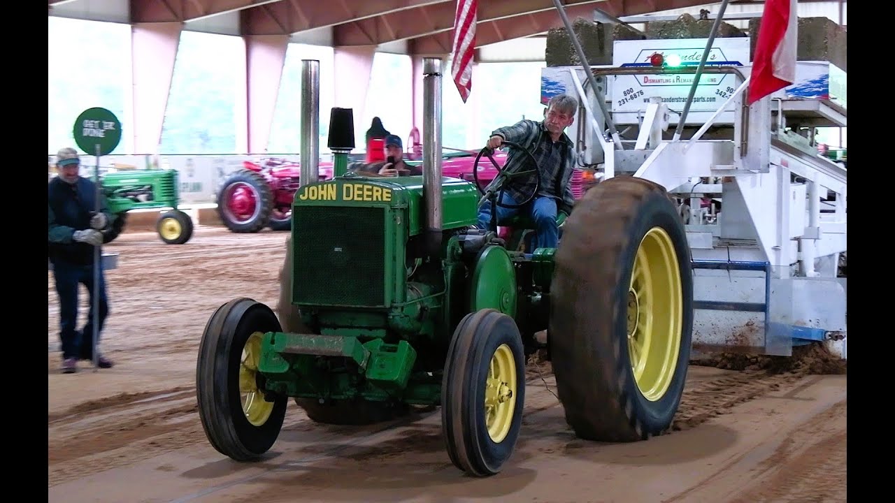 2024 Athens, TX Antique Tractor Pulling Part 4 - YouTube