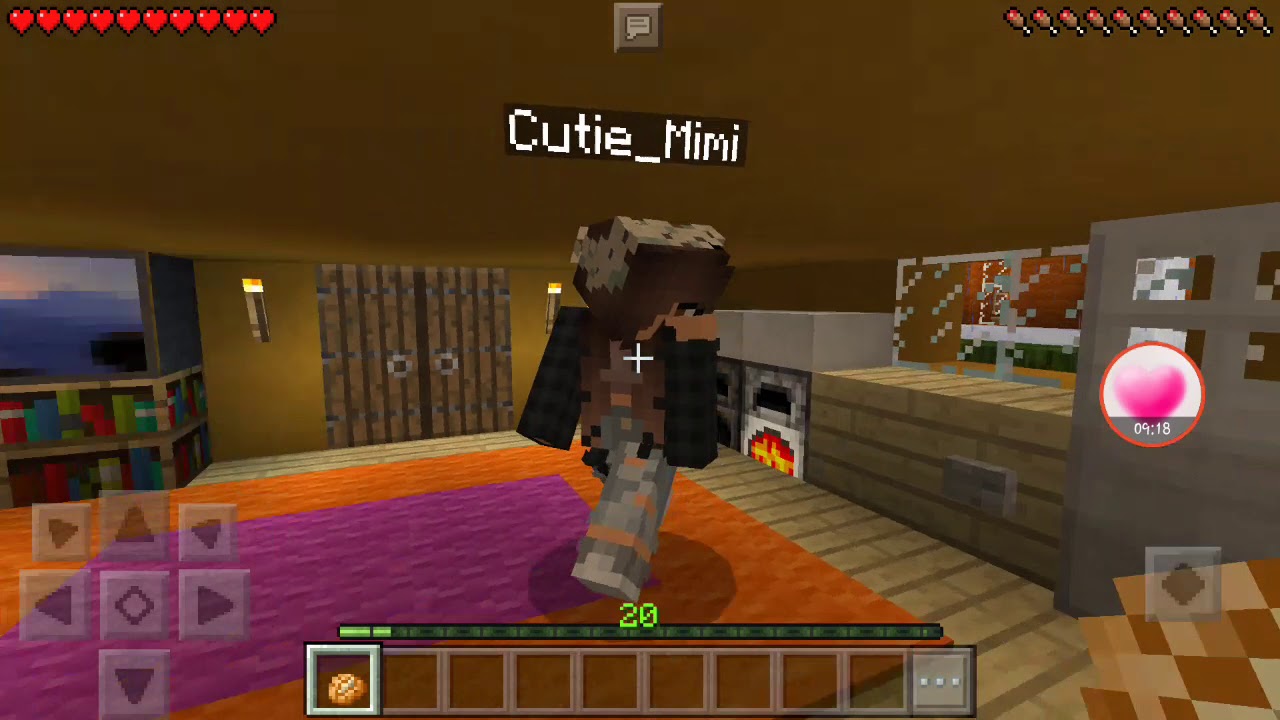 NIKKI MINECRAFT:Hanging out with mimi and shopping - YouTube