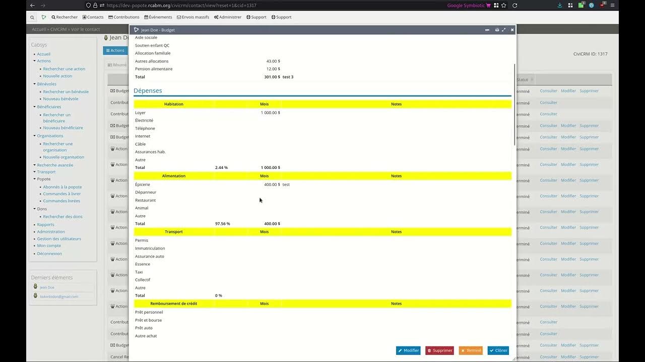 Cabsys: module de consultation budgétaire - YouTube