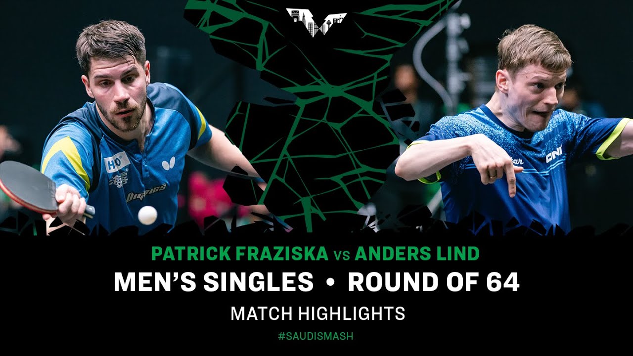Patrick Fraziska vs Anders Lind | MS R64 | Saudi Smash 2024 - YouTube