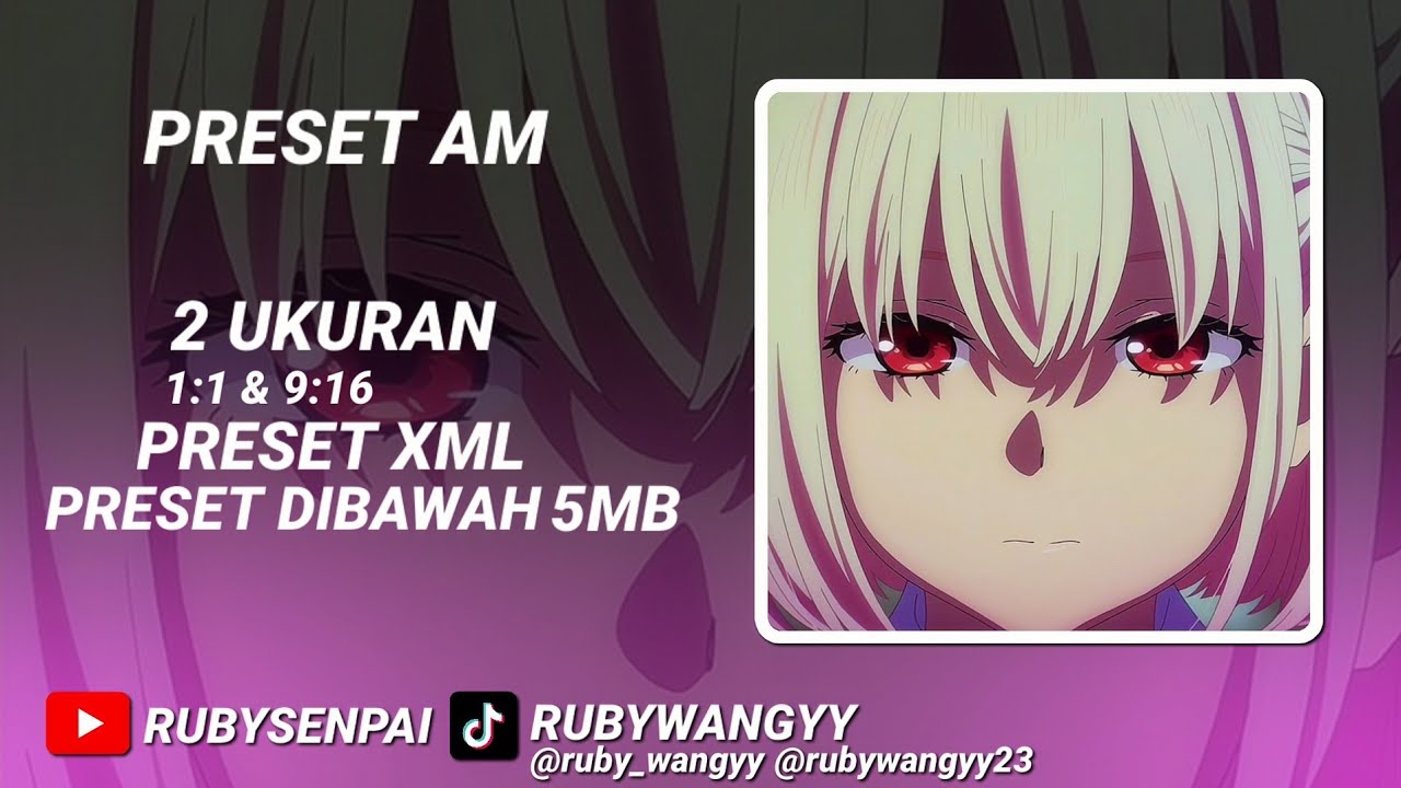 PRESET AM 🧃// XML & 5MB || 2 UKURAN || DJ THIS IS IMAM - YouTube