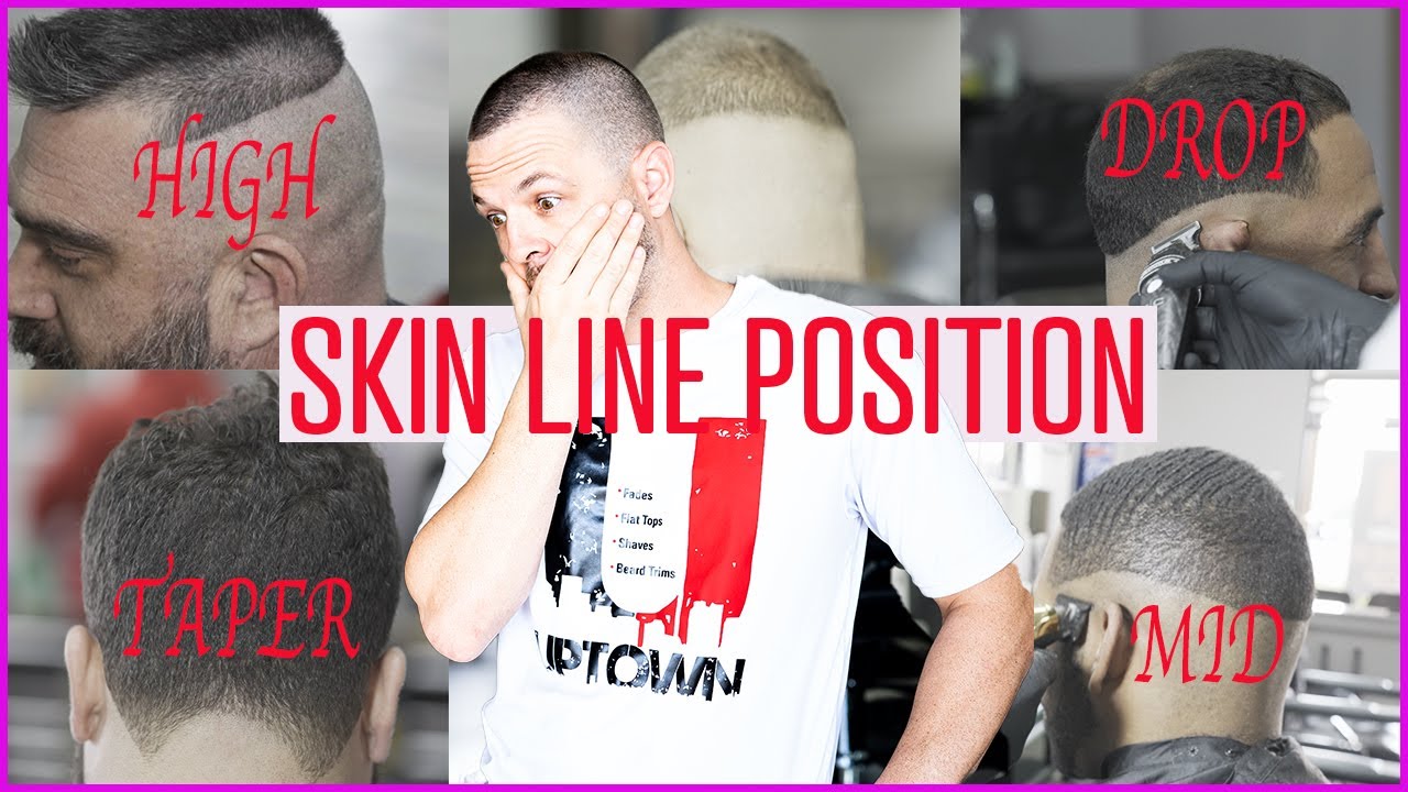 SKIN LINE POSITION | SETTING YOURSELF UP FOR THE PERFECT BLEND - YouTube