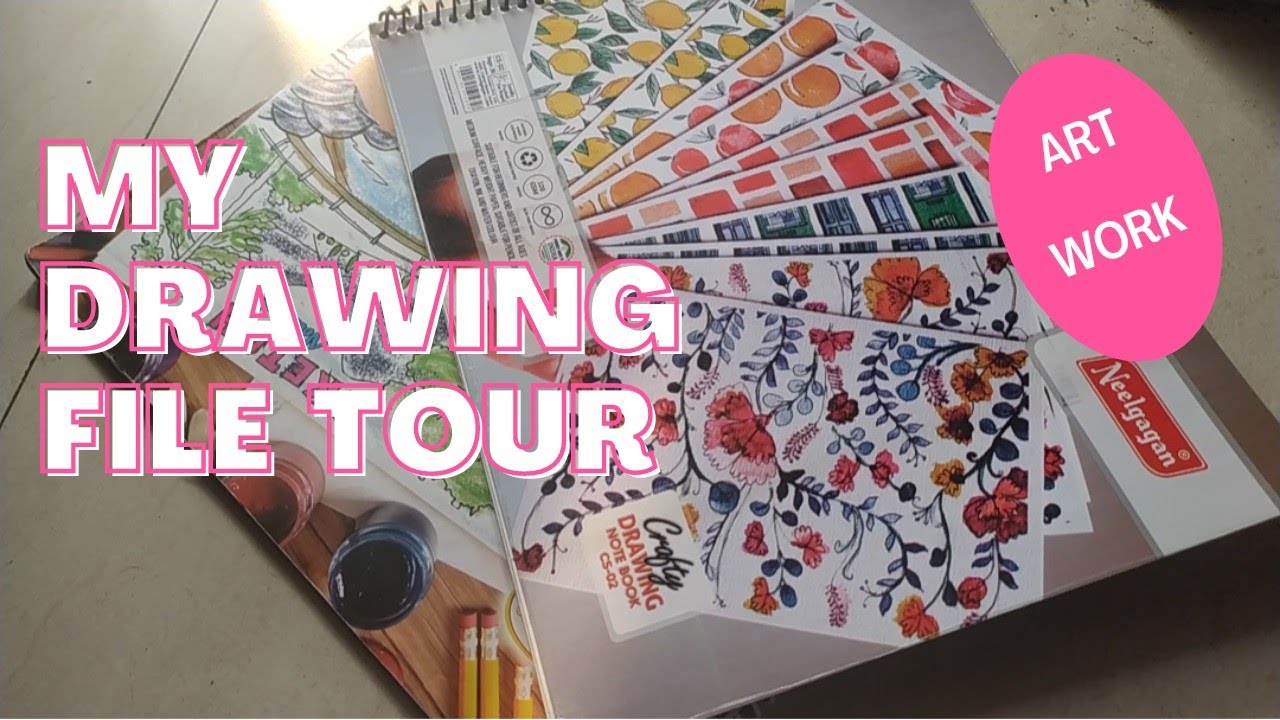 My Drawing File Tour | Ridhi art and craft - YouTube