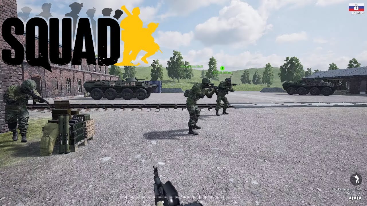 Squad Gameplay | Suburban Warfare Russia vs USA (No Commentary) - YouTube