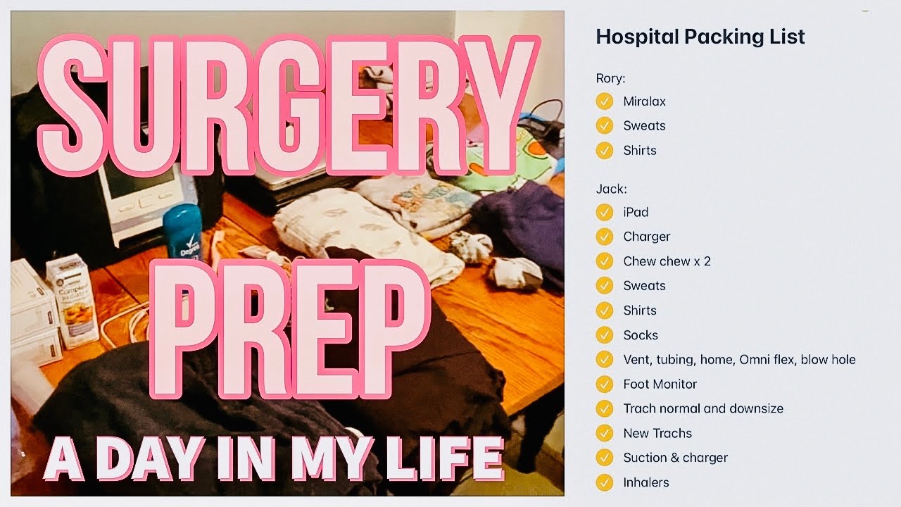 PREPARING FOR JACK’S SURGERY | A Day In My Life - YouTube