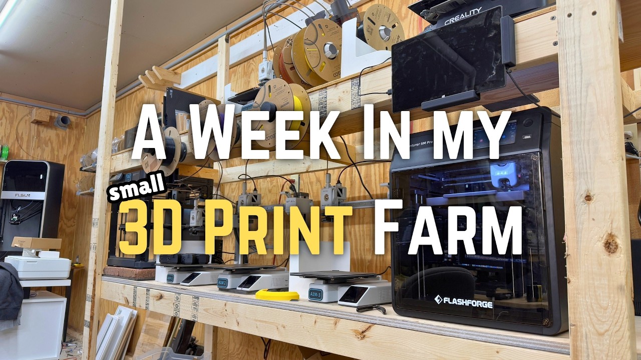 Testing, Printing, Packing – A Week in the Life in My Small 3D Print ...