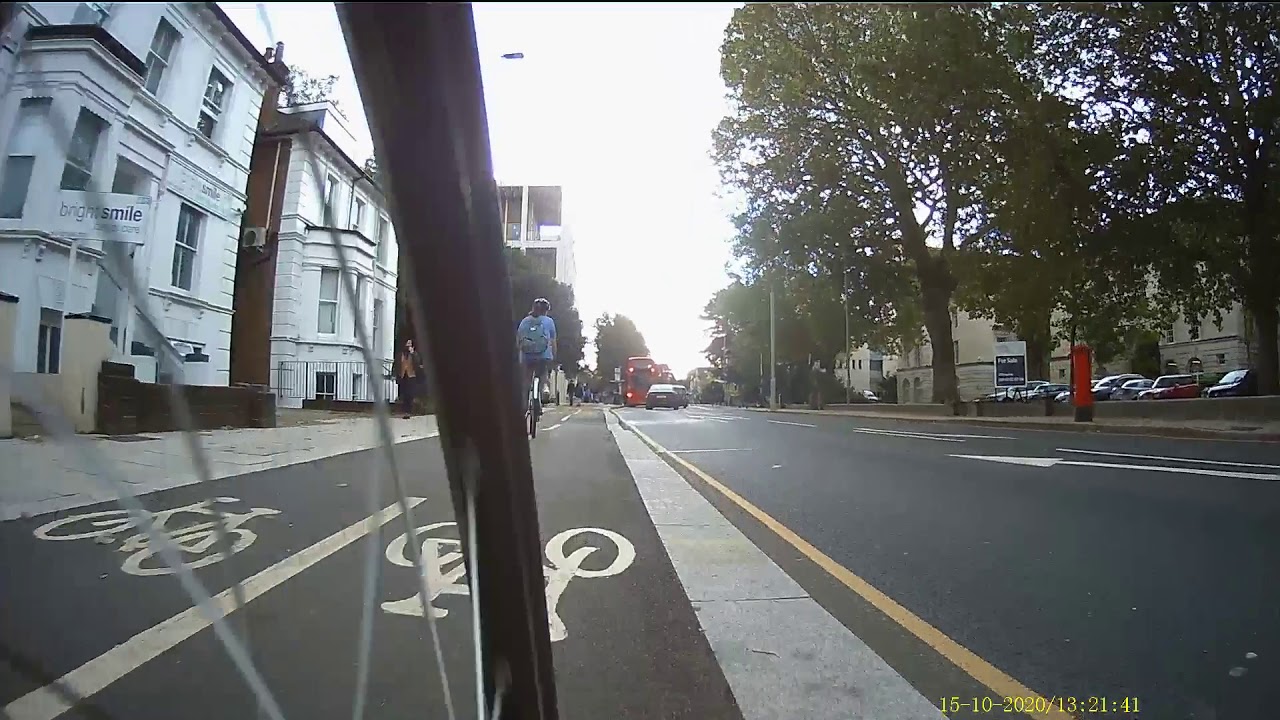 Busy Bike Lane - Kingston - YouTube