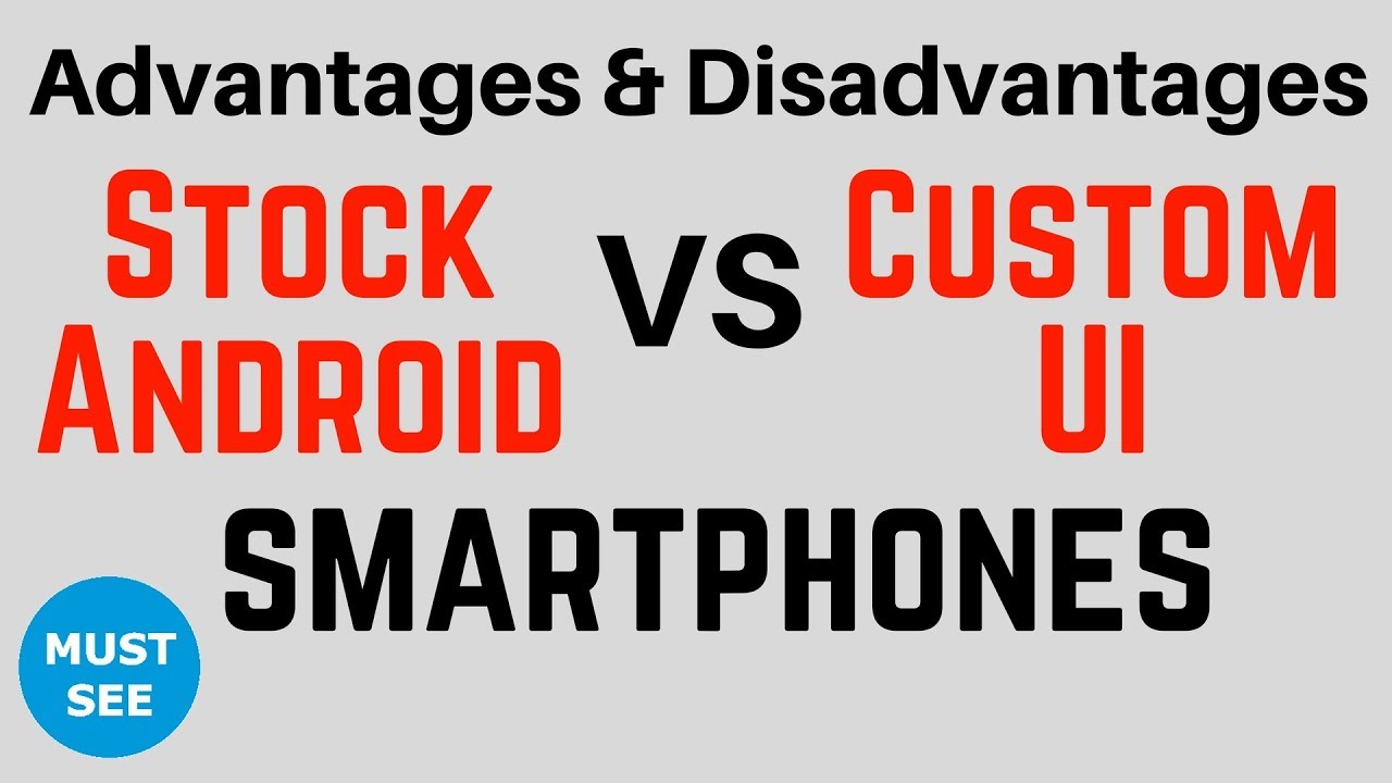 [English/हिंदी]- Stock Android VS Custom UI | Are Stock android ...