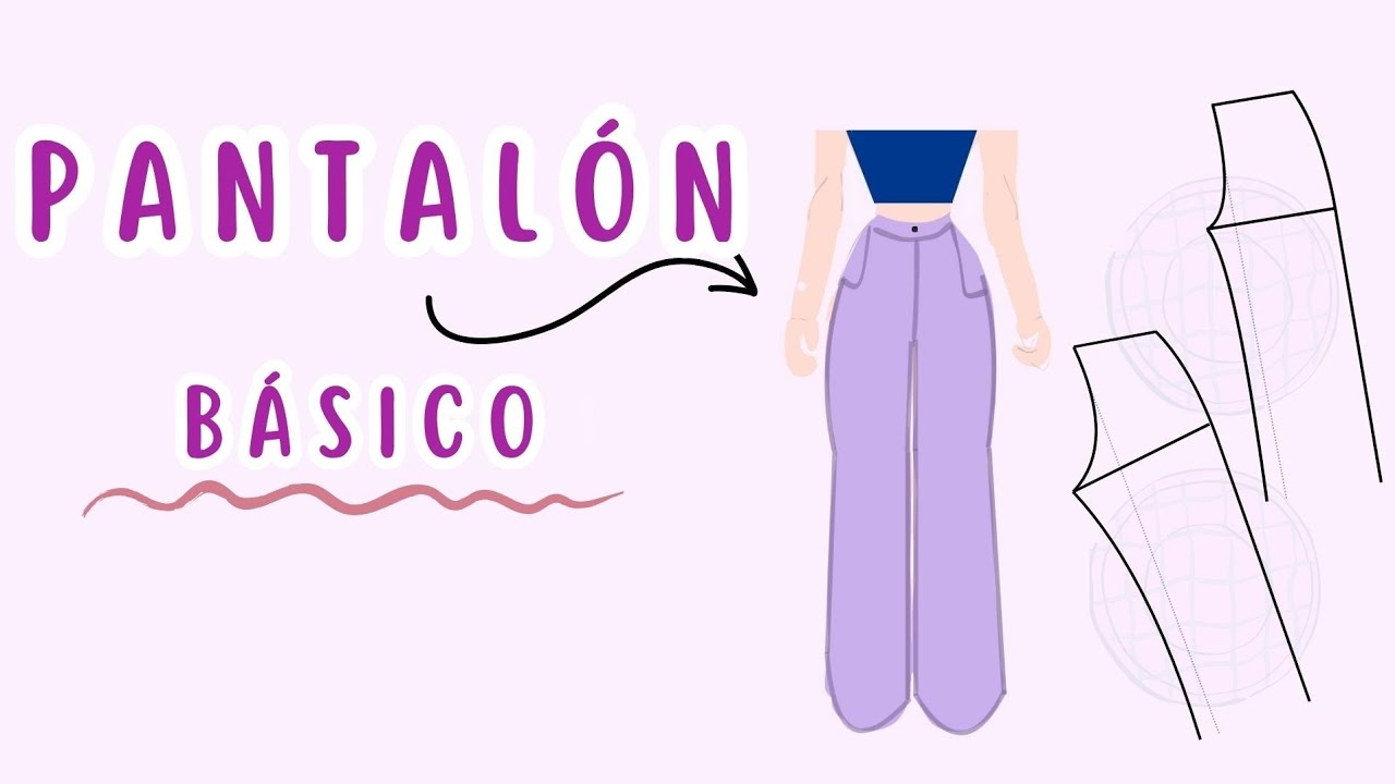 ¿Cómo Hacer El PATRÓN del PANTALÓN? | TUTORIAL - YouTube