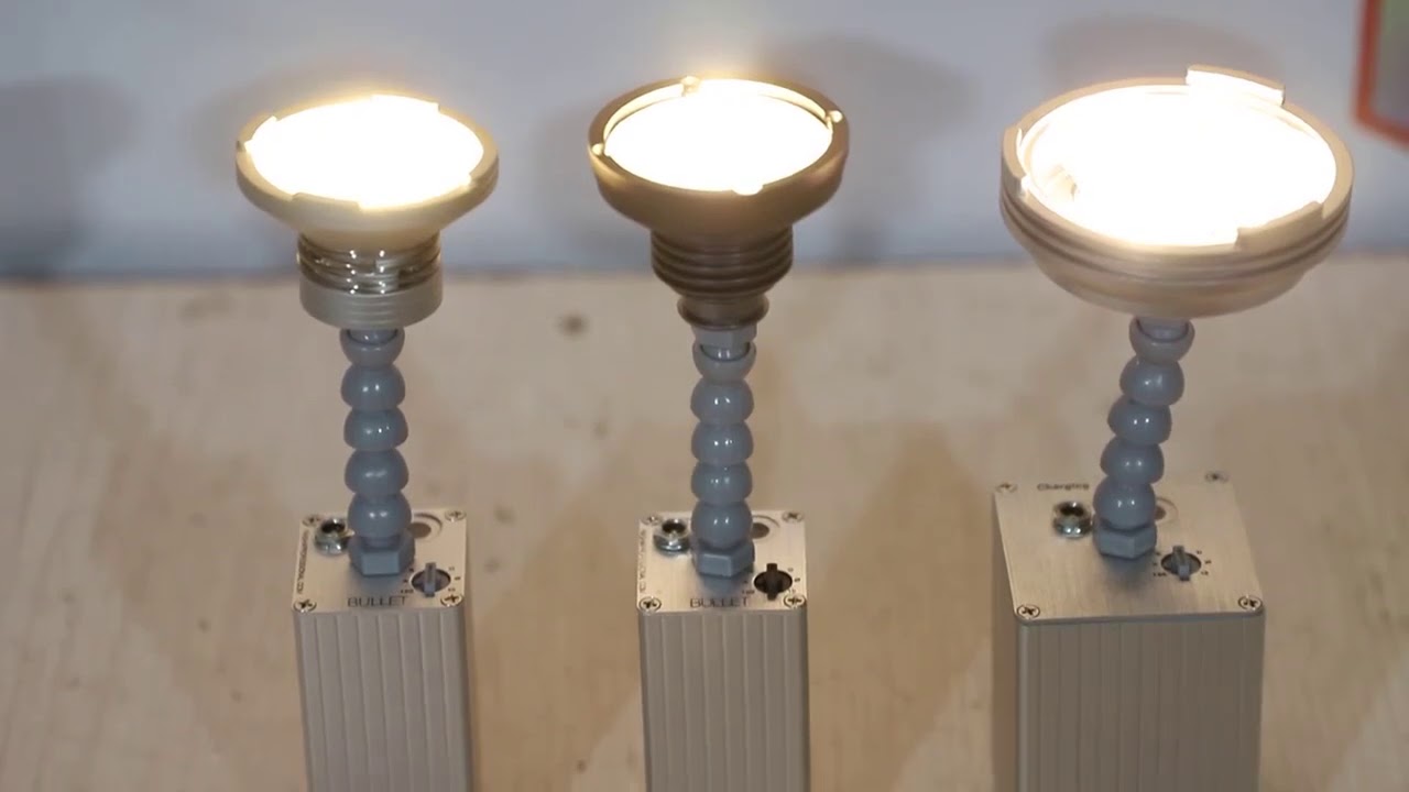 SW BP1 SAILWIN BATTERY POWERED LED PINSPOT LIGHT - YouTube