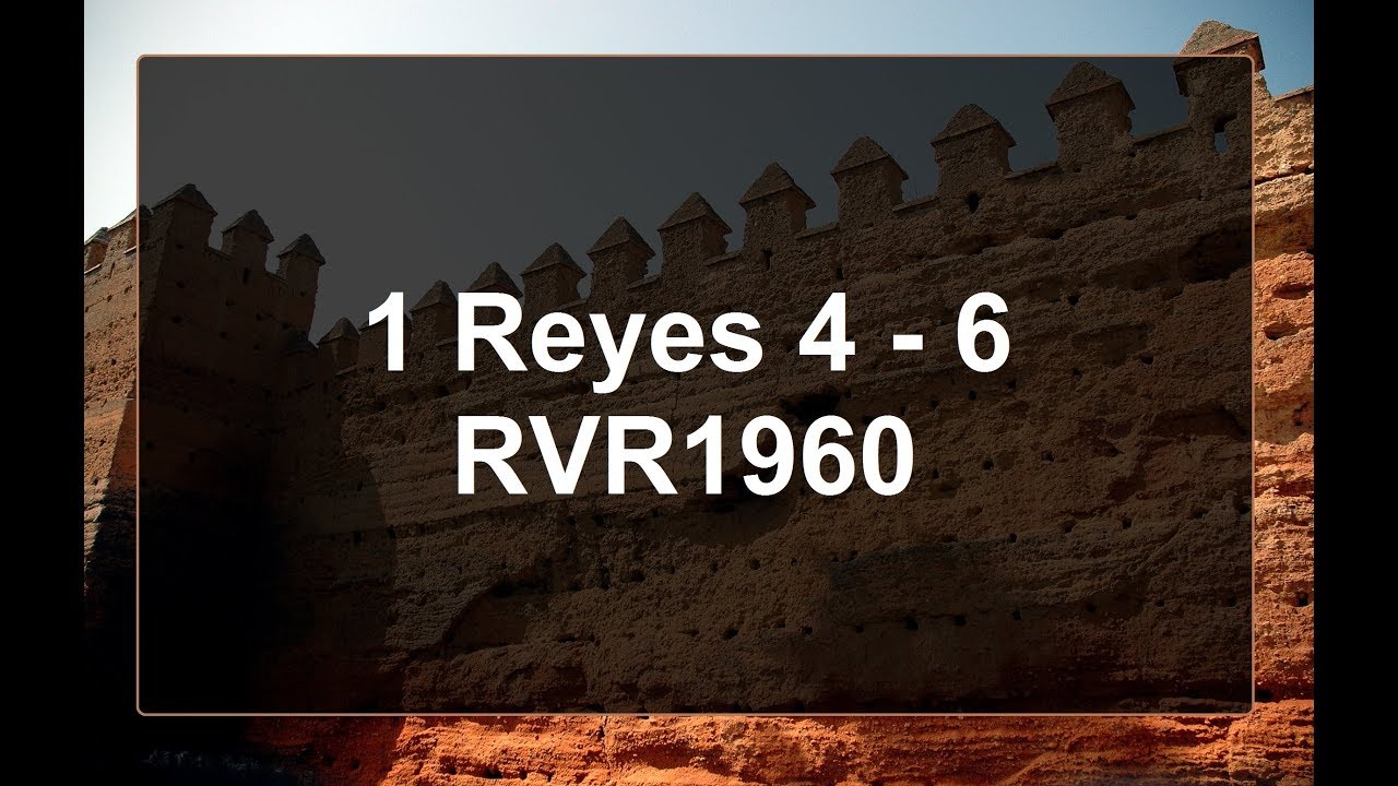 La Biblia en un año/1 Reyes 4 - 6 (Audio, Letra) Día 157 - YouTube