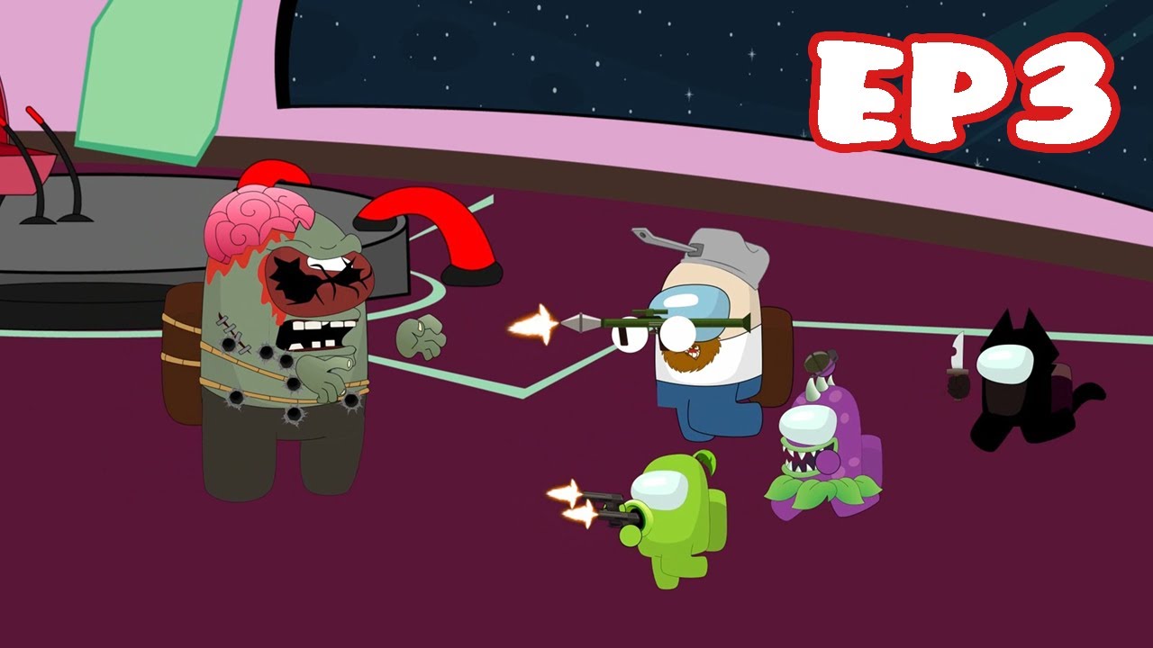 Among Us Zombie - Plants Vs Zombies Ep3: Brave Warriors | Jan Cartoon ...