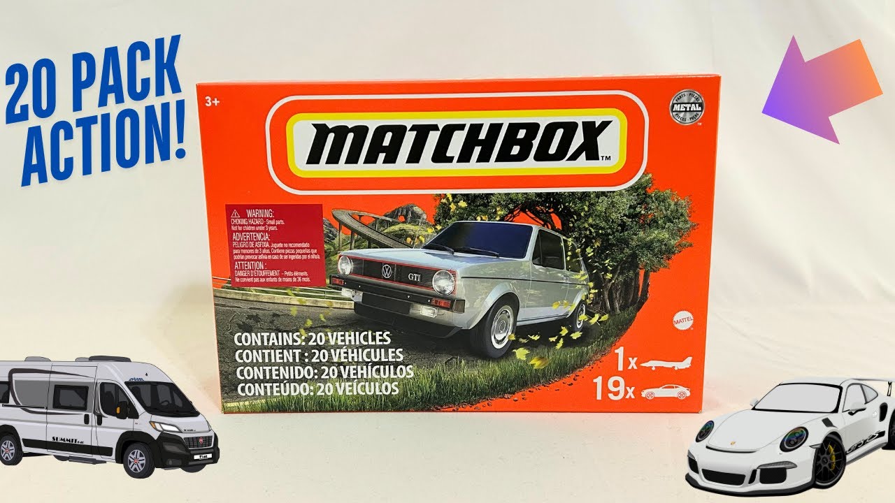 Unboxing The Matchbox 20 Car Pack!!! Ep 1 - YouTube