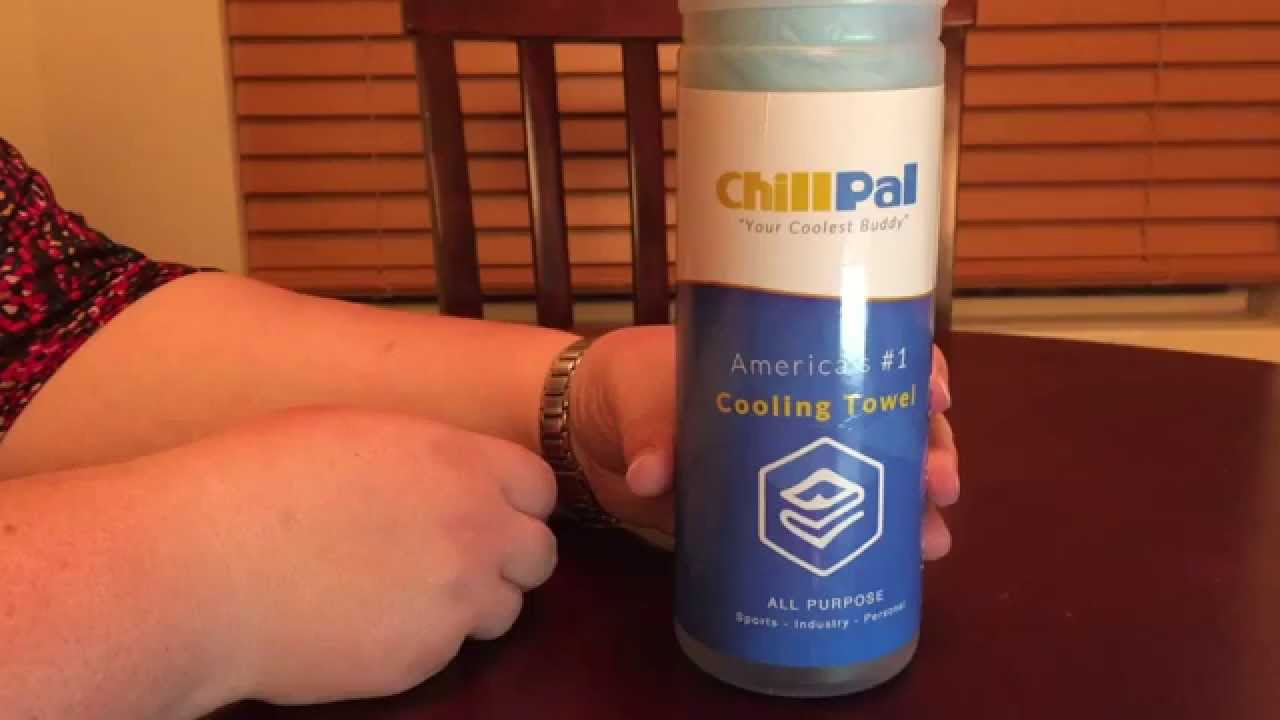 Product Review for Chill Pal Sports Cooling Towel - YouTube