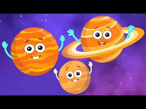 Planets Song, Learning Video for Children by Mr Shape