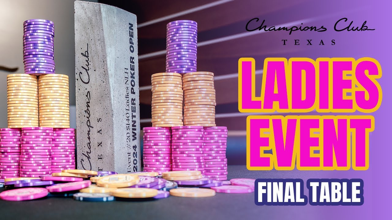 Winter Poker Open: Event #20 - $140 Ladies Event FINAL TABLE - $4,075 ...