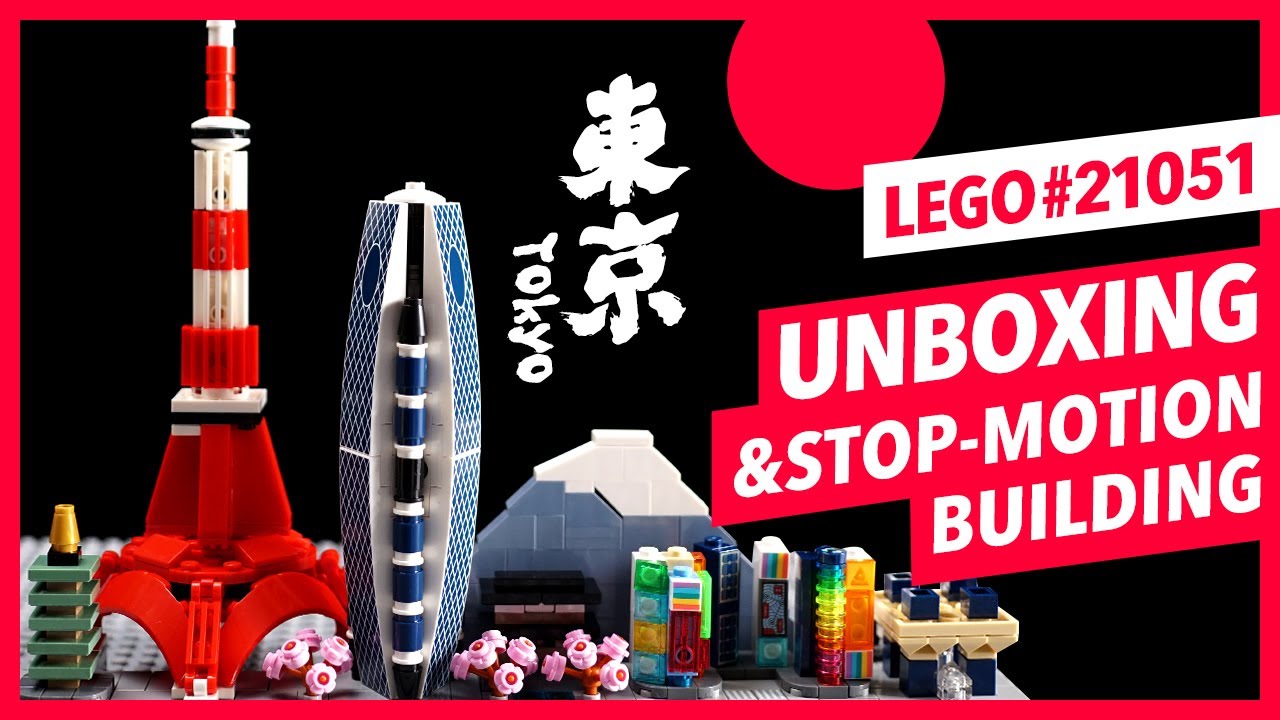 Travel to Japan with LEGO! LEGO Tokyo skyline unboxing - YouTube