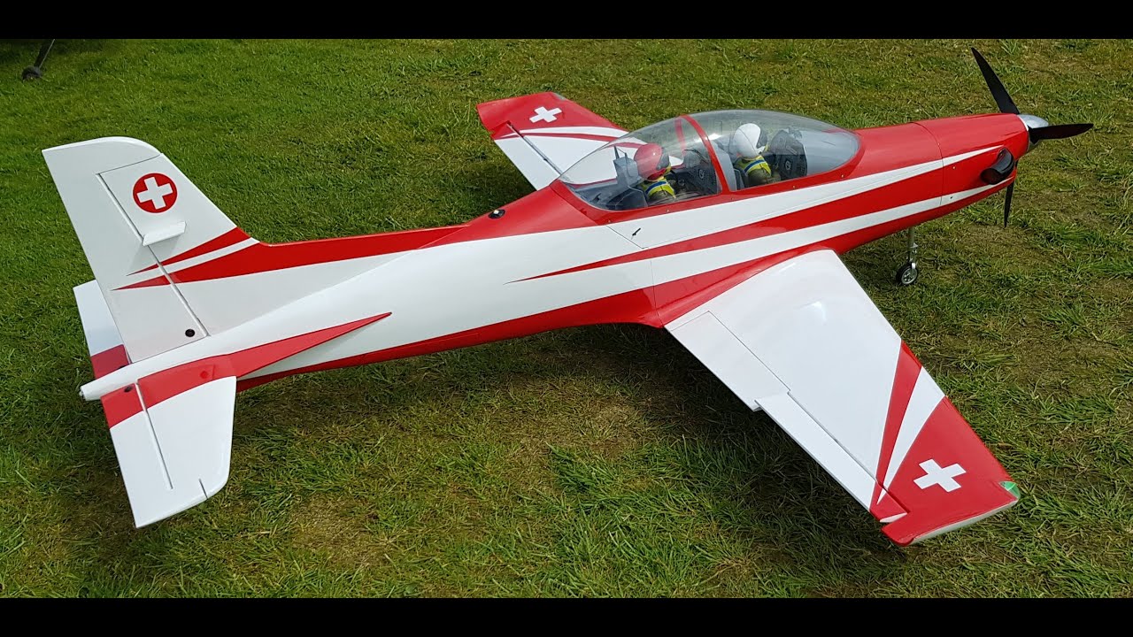 Pilatus PC 21 ARF Phoenix Model 1,77m - YouTube