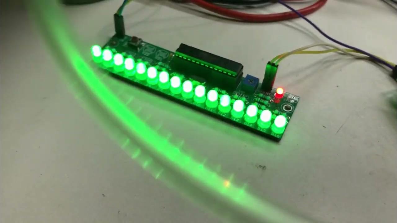 Pressure Sensor Based Water Level Meter Display on Bar-Graph - YouTube