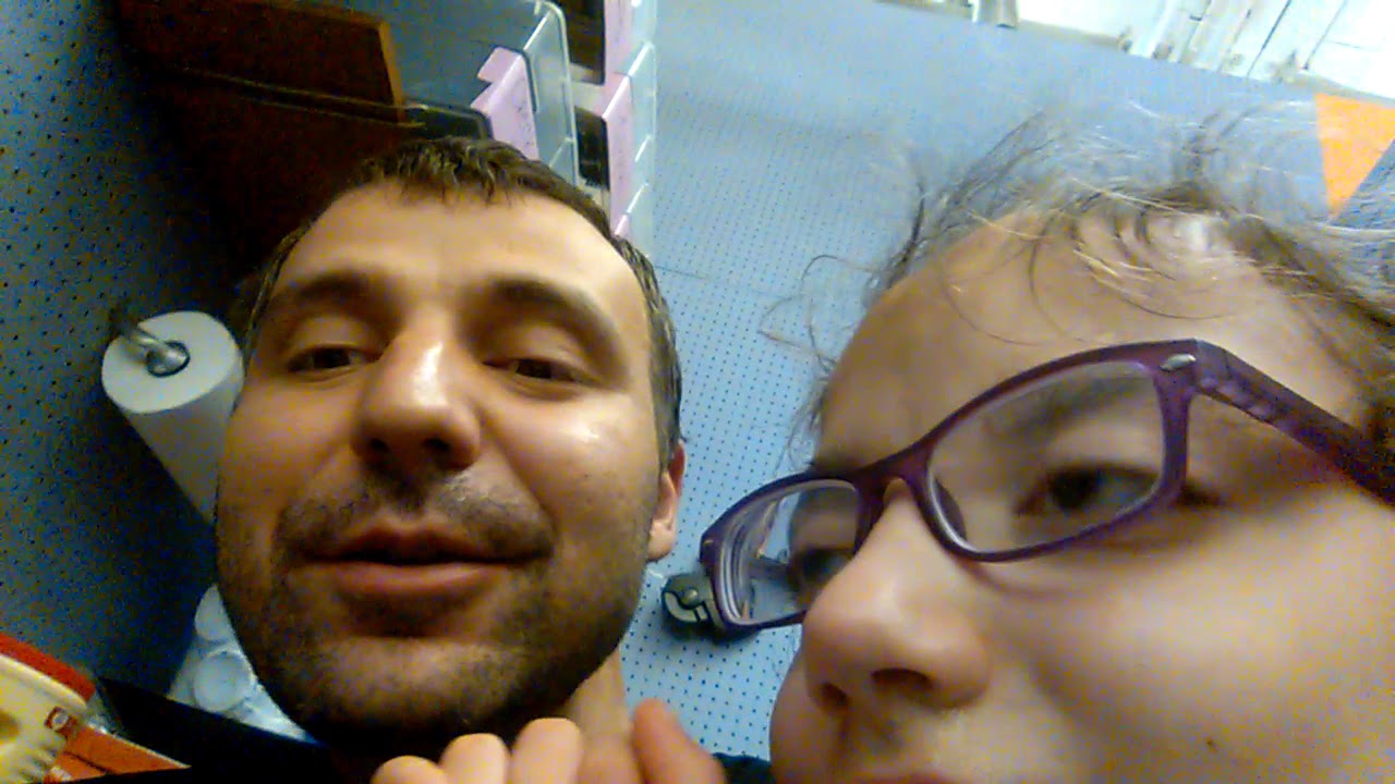Gabby and daddy at work - YouTube