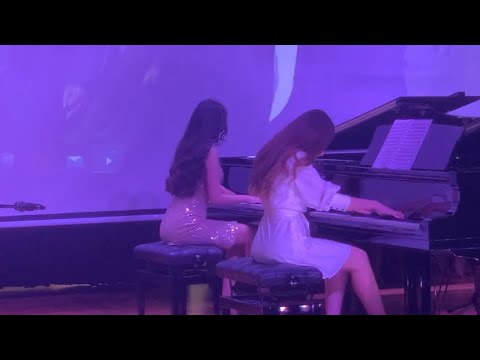 Qara Qarayev 7 gozel- Vals. Performed by  Nigar Huseynli &Banu Taghiyeva