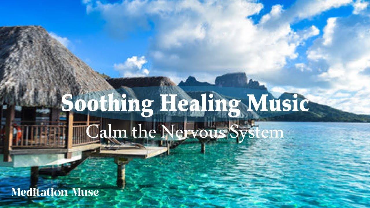 Meditation, nature sounds for relaxation, relax, or sleep, flute ...