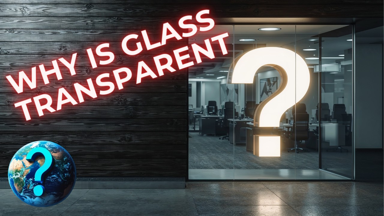 Why Can We See THROUGH Glass? The Hidden Science Revealed! - YouTube