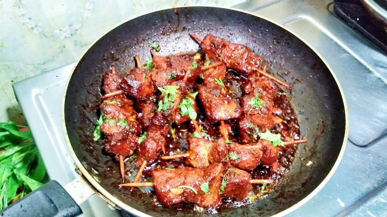 Chicken Sticks Fry (Starter Recipes) | Kandi Chicken | - YouTube