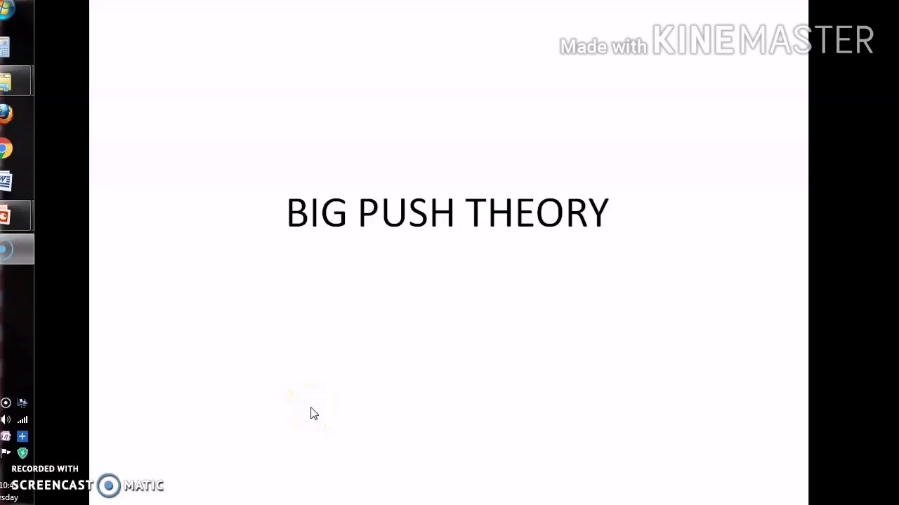 Big Push theory - YouTube