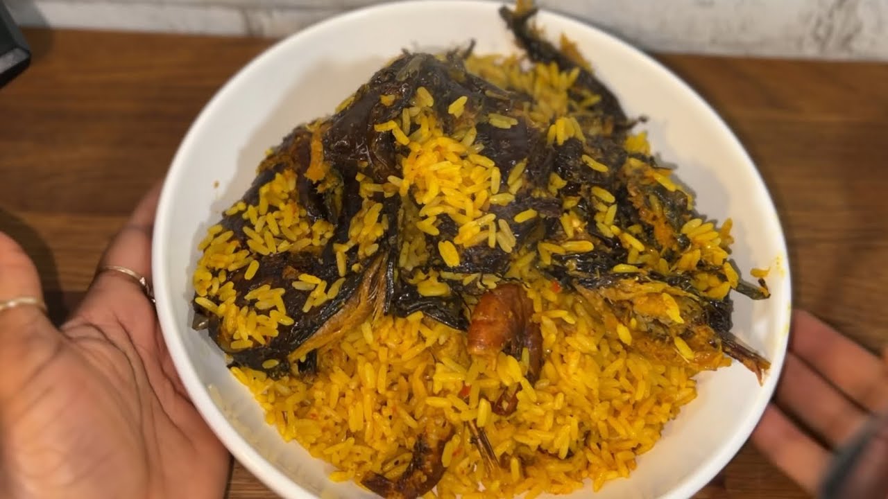 Native Jollof Rice with Palm Oil | Easy African Recipe - YouTube