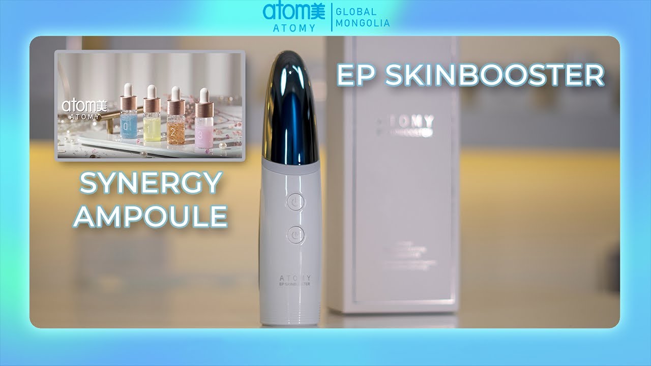 Atomy ep skin booster, synergy ampoule - YouTube