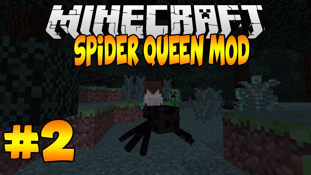Minecraft Spider Queen Mod Let's Play Modded Survival - Part 2 "The ...