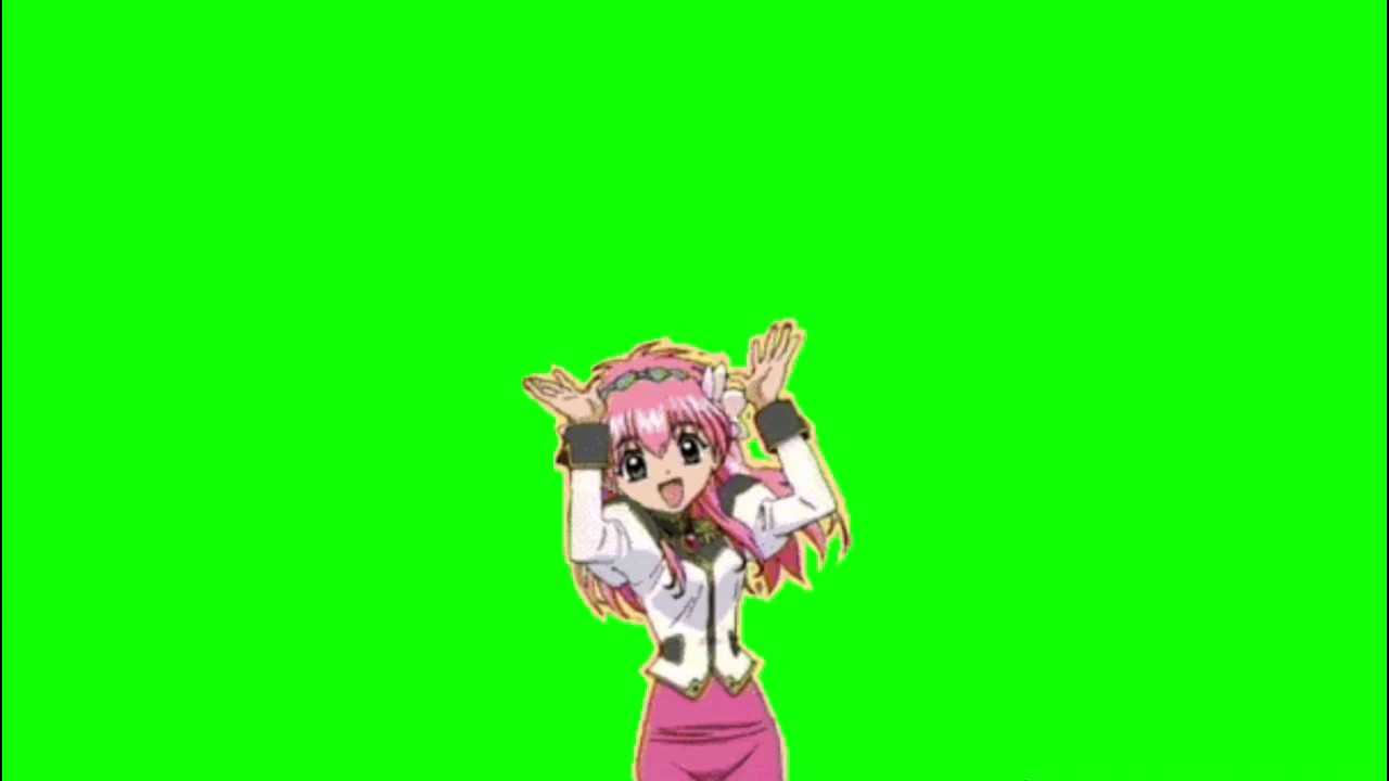 ️GREEN SCREEN EFFECTS: anime girl dancing - YouTube