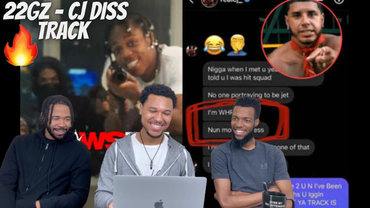 CJ DISS!?! 22Gz - Goofy / Back in Blood Freestyle REACTION!!! - YouTube