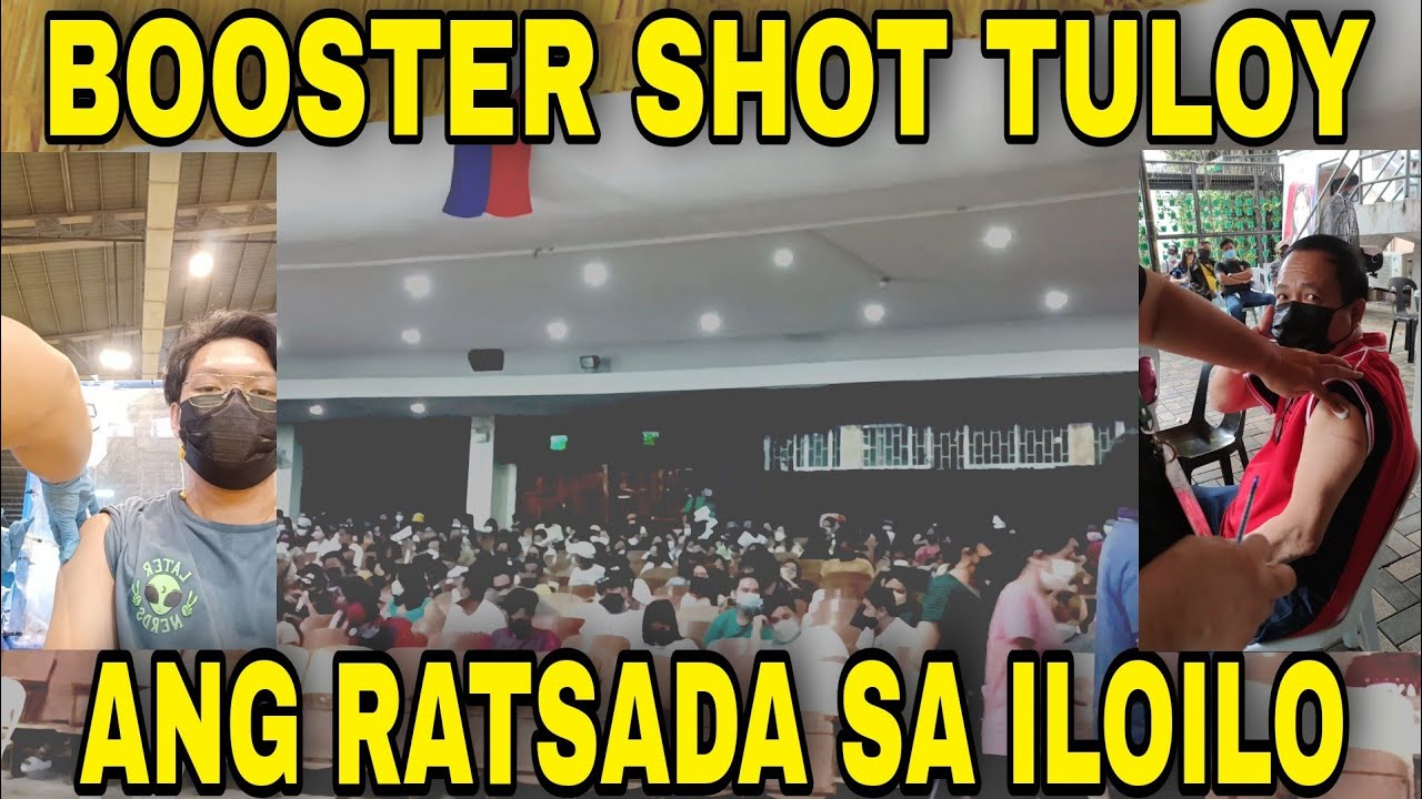Booster Shot Tuloy Ang Ratsada Sa Iloilo - YouTube