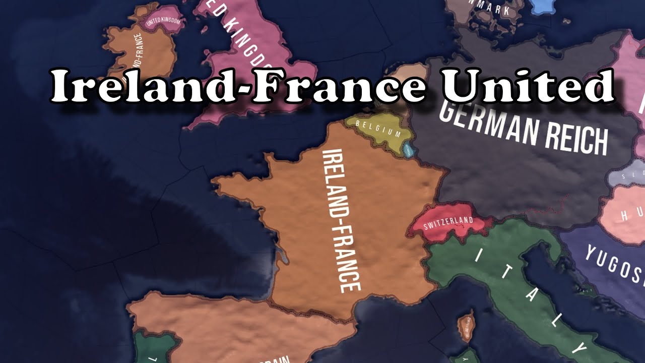 Ireland-France - Hoi4 Timelapse - YouTube