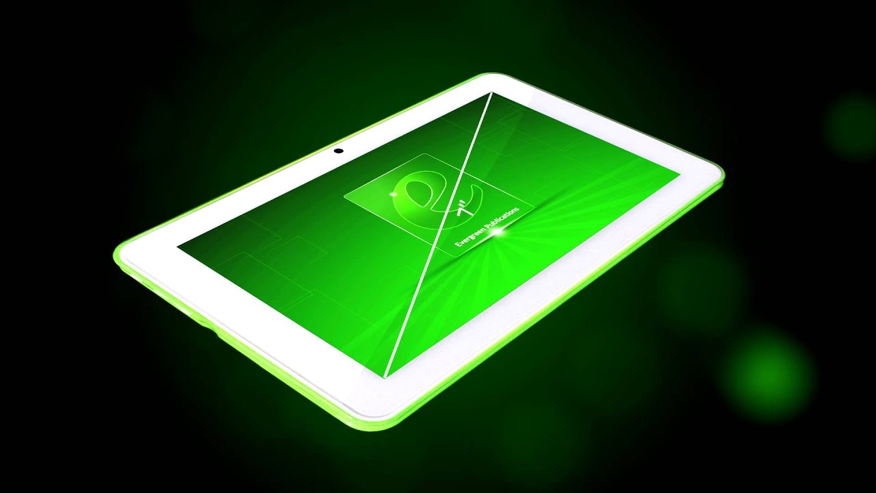 evergreen ebook tablet - YouTube