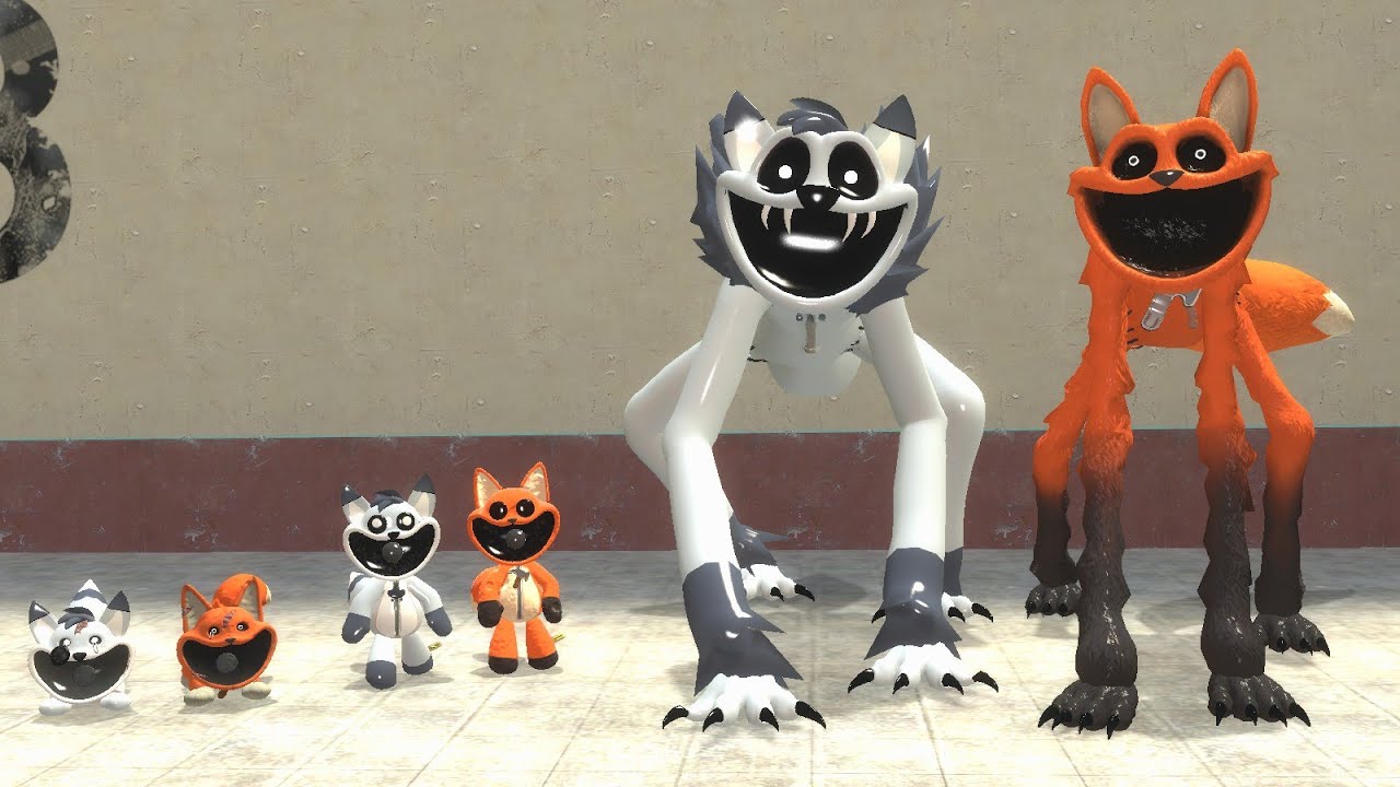 SMİLİNG CRİTTERS TİLKİLERİ FOX GARRY'S MOD - YouTube