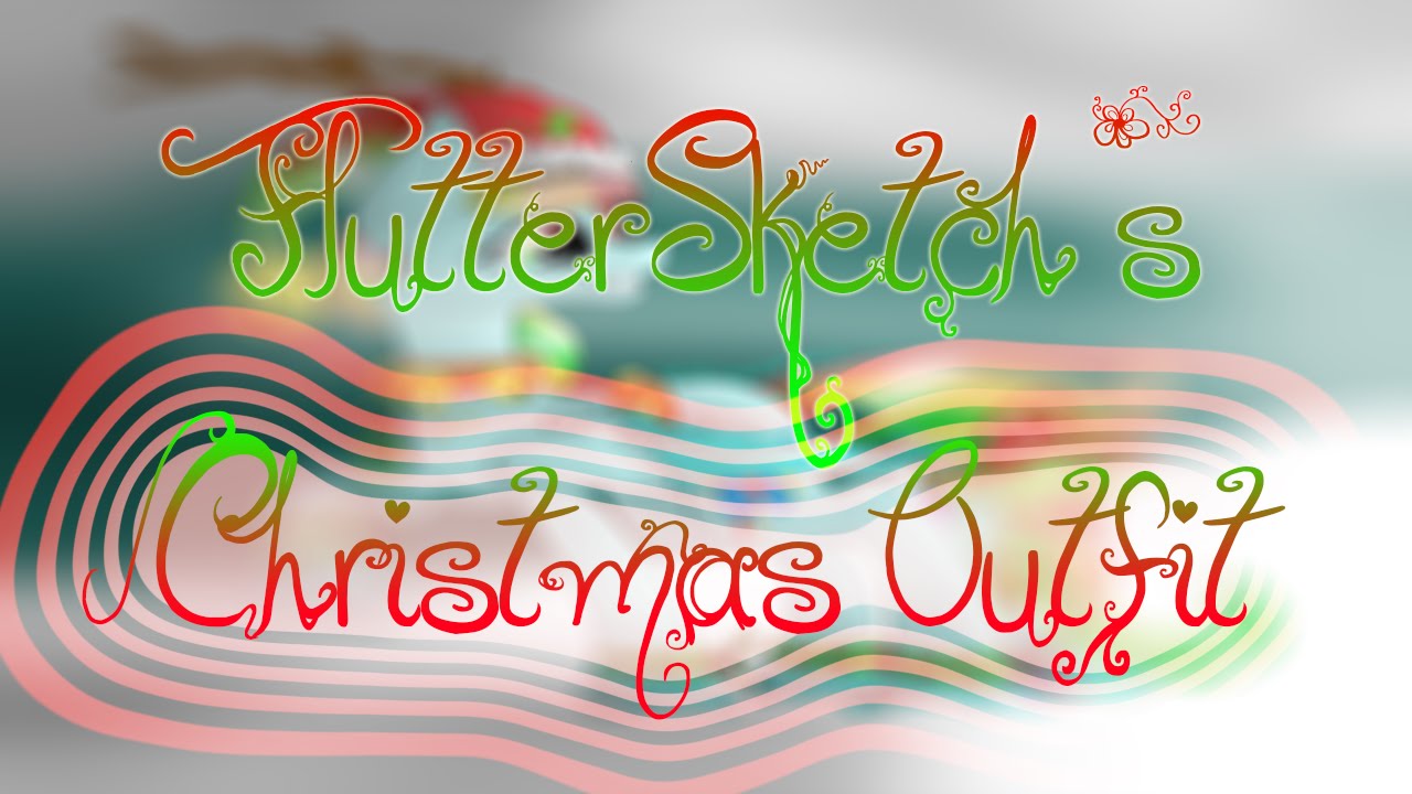 MLP Oc Speedpaint ~ FlutterSketch's Christmas Outfit - YouTube