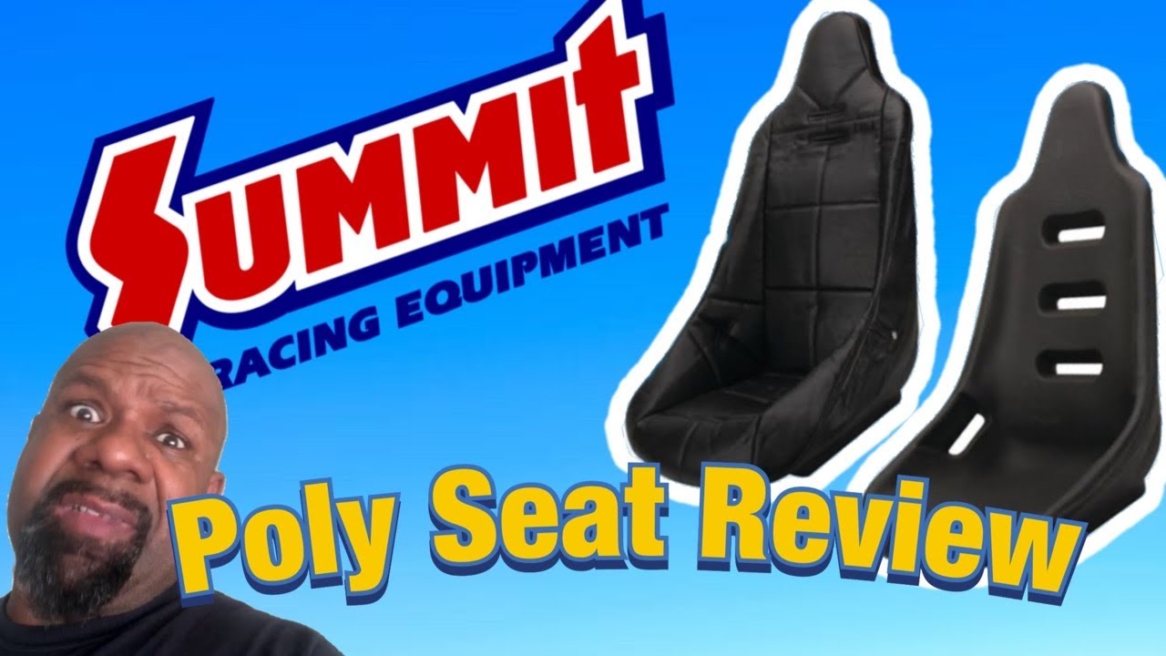 Jegs / Summit Poly Race Seat Review - YouTube