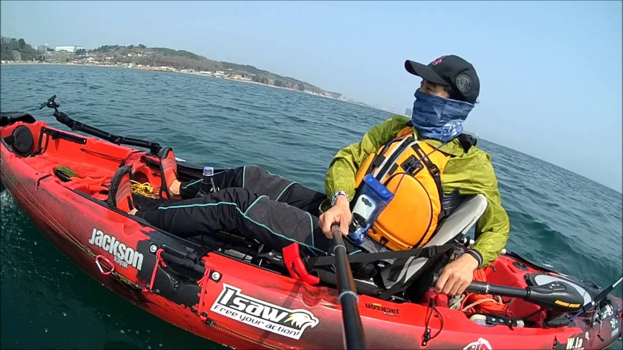 Big Tuna Kayak Trolling Motor - YouTube
